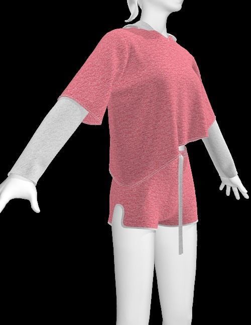 3D model Cute sports outfit VR / AR / low-poly | CGTrader