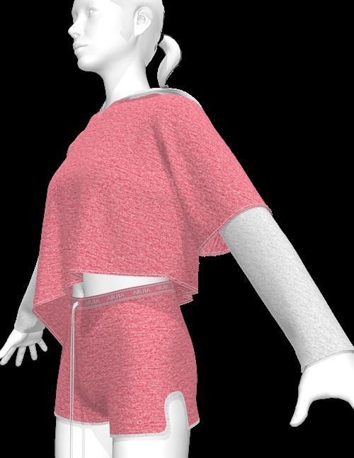 3D model Cute sports outfit VR / AR / low-poly | CGTrader