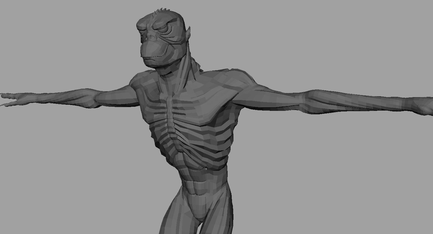 monster creature 3d model 3D model | CGTrader