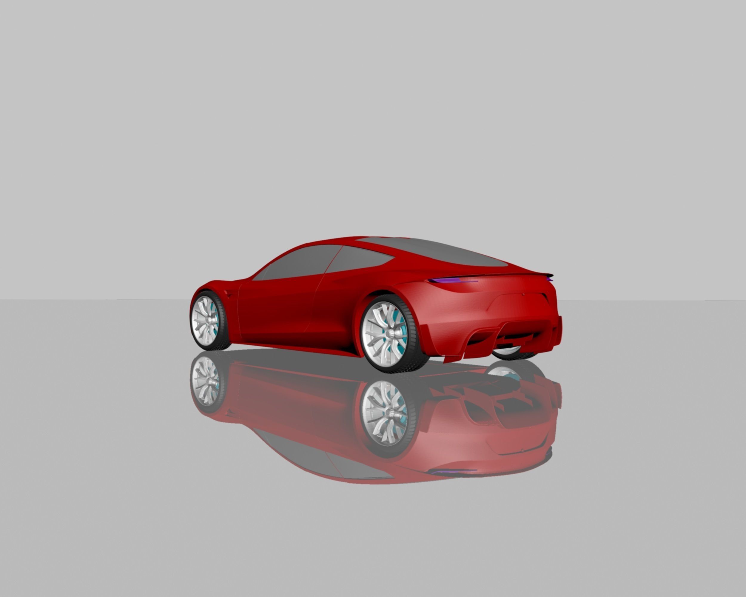 TESLA ROADSTER 2020 FOR 3D PRINTING STL FILES 3D model 3D printable ...