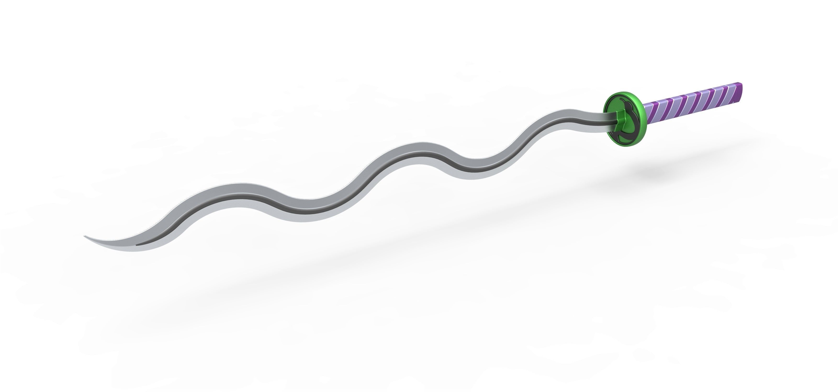 Sword of Iguro Obanai Demon Slayer 3D model 3D printable | CGTrader