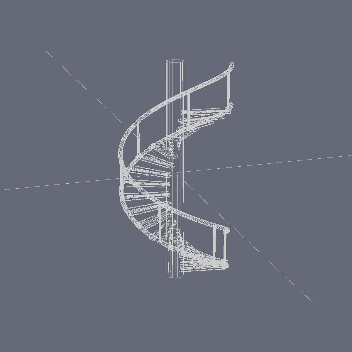 Event Structures 3D model | CGTrader