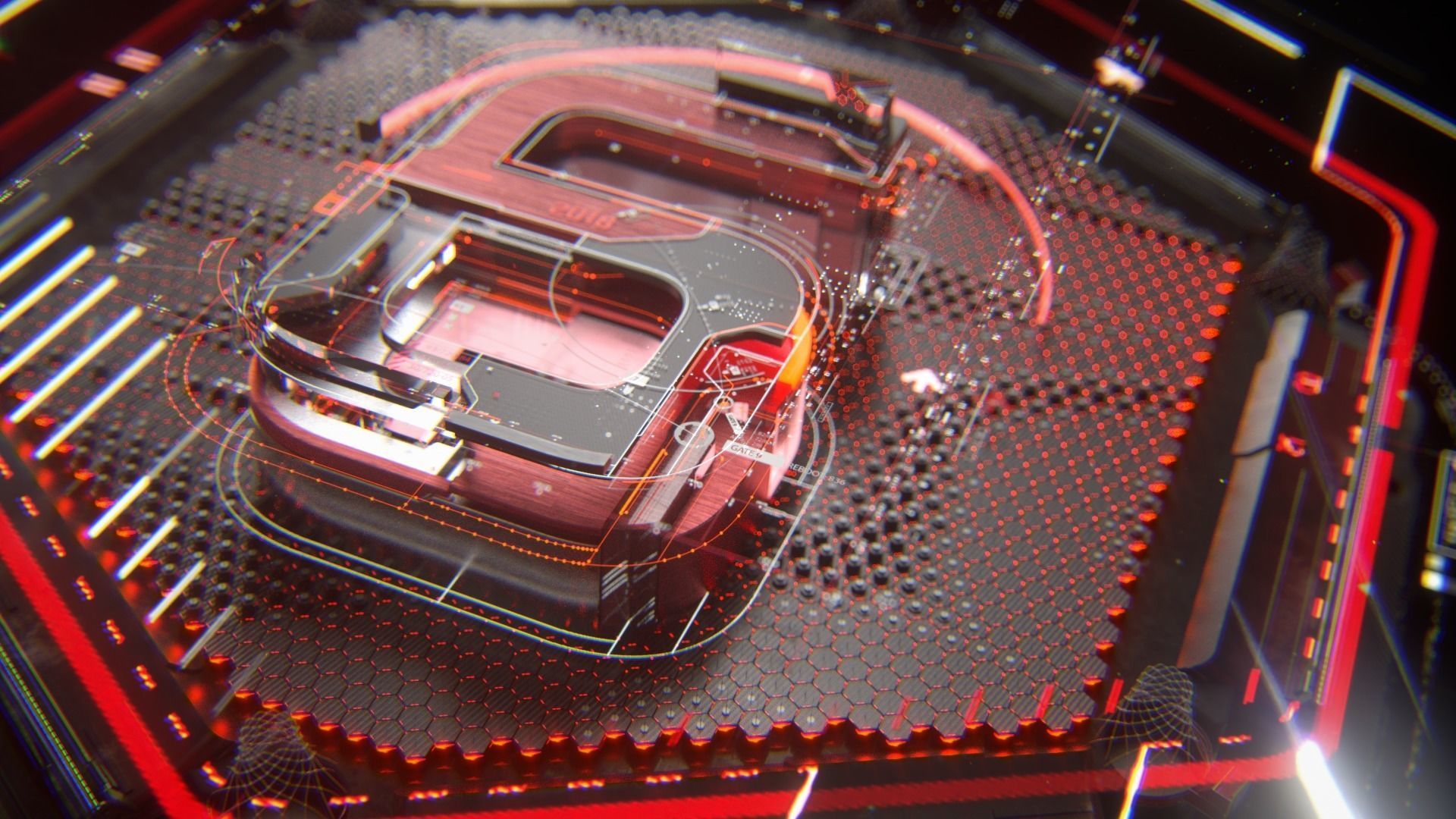 C4D Octane Broadcast Bundle 3D model animated | CGTrader