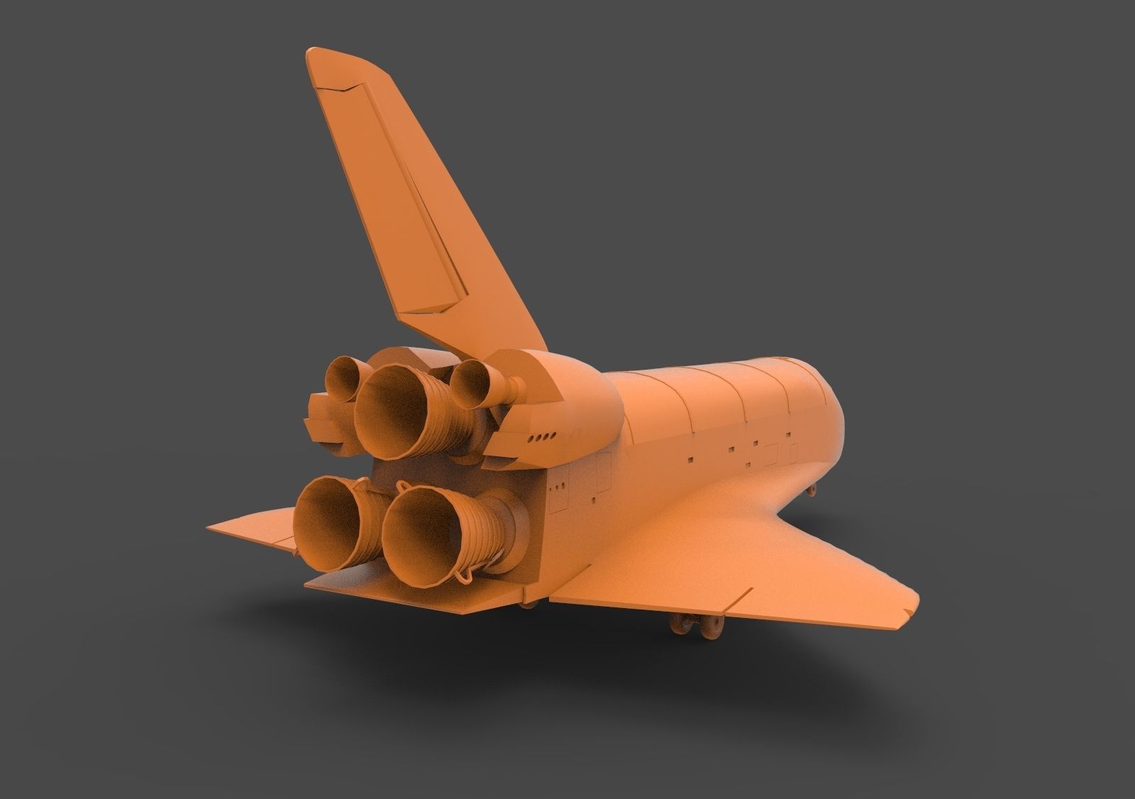 Space Shuttle 3D model 3D printable | CGTrader