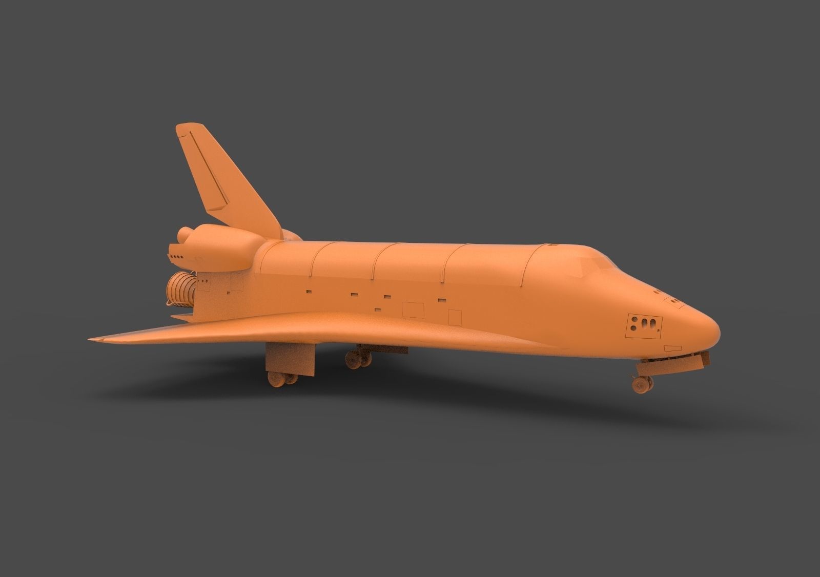 Space Shuttle 3D model 3D printable | CGTrader