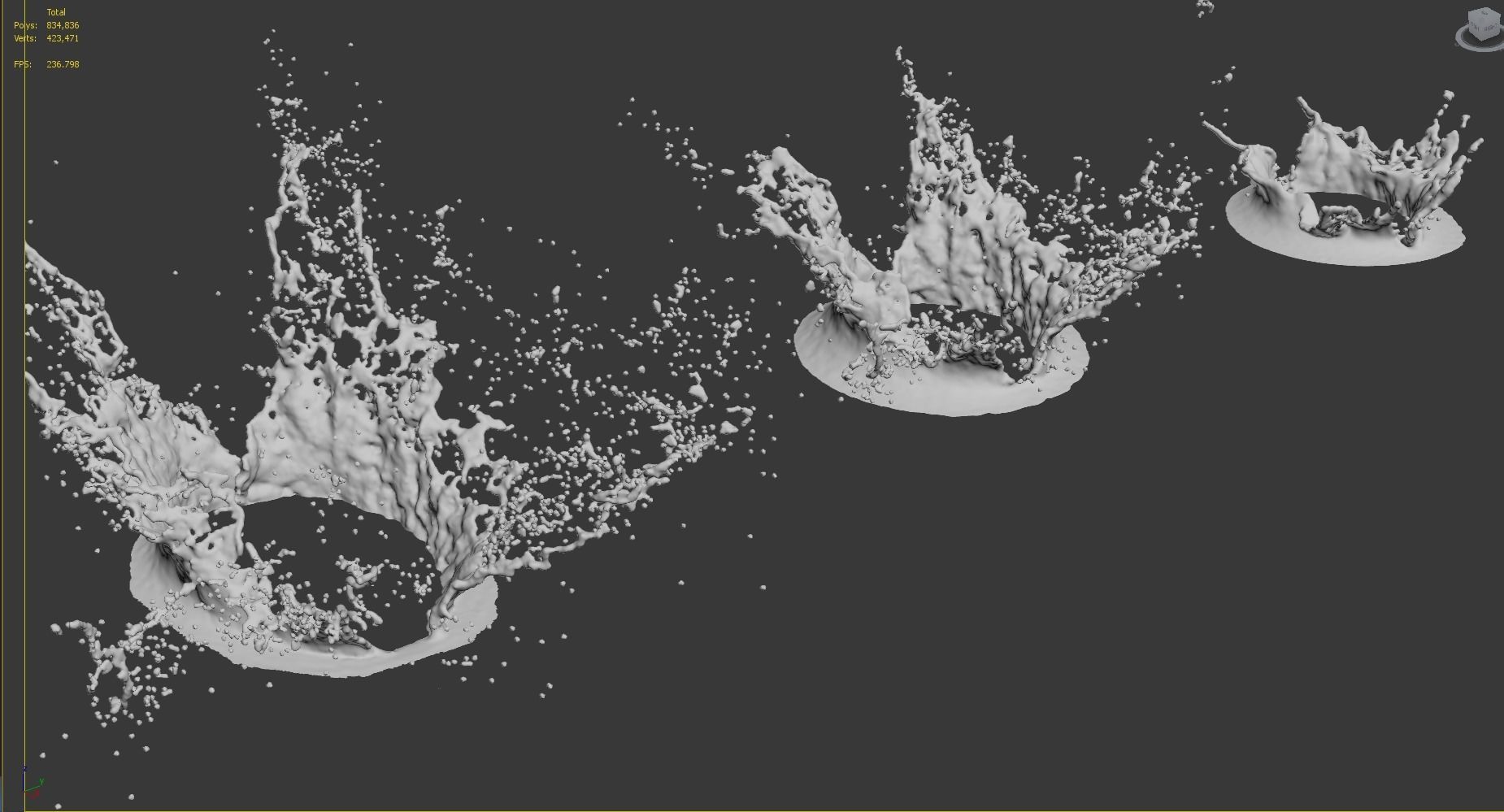 Water Splash 3D Model 3D model | CGTrader