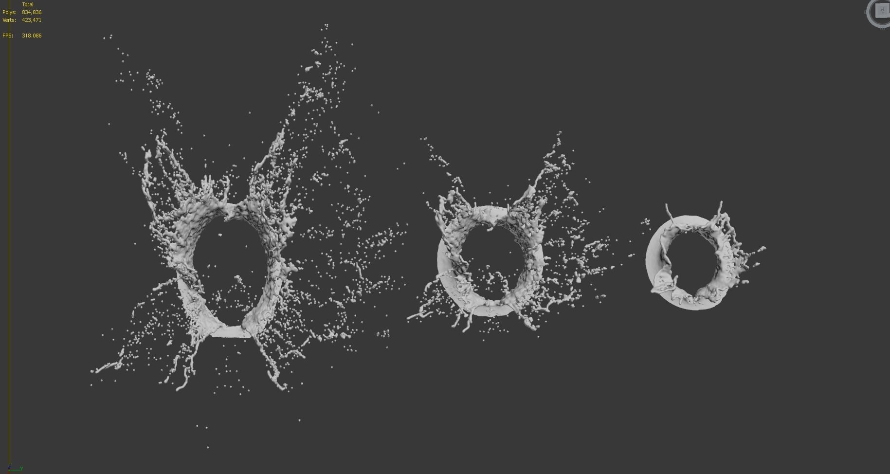 Water Splash 3D Model 3D model | CGTrader