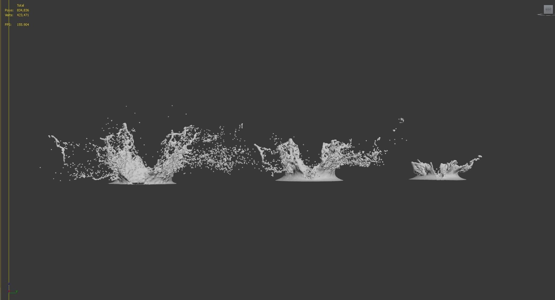 Water Splash 3D Model 3D model | CGTrader