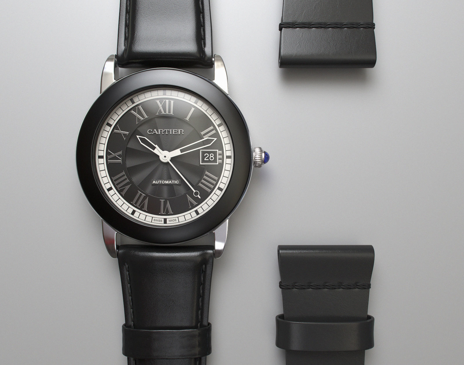 Watch Collection samsonite smartwatch 3D model | CGTrader