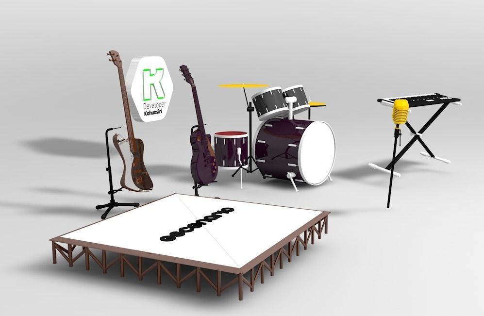 Instrumentos pack 2020 3D model | CGTrader