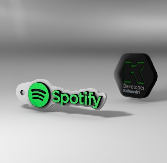 Spotify Music 3D model | CGTrader