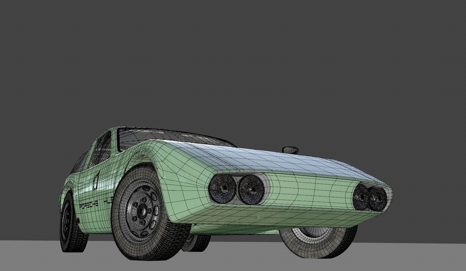 PORSCHE 911 HLS 1967 3D model | CGTrader