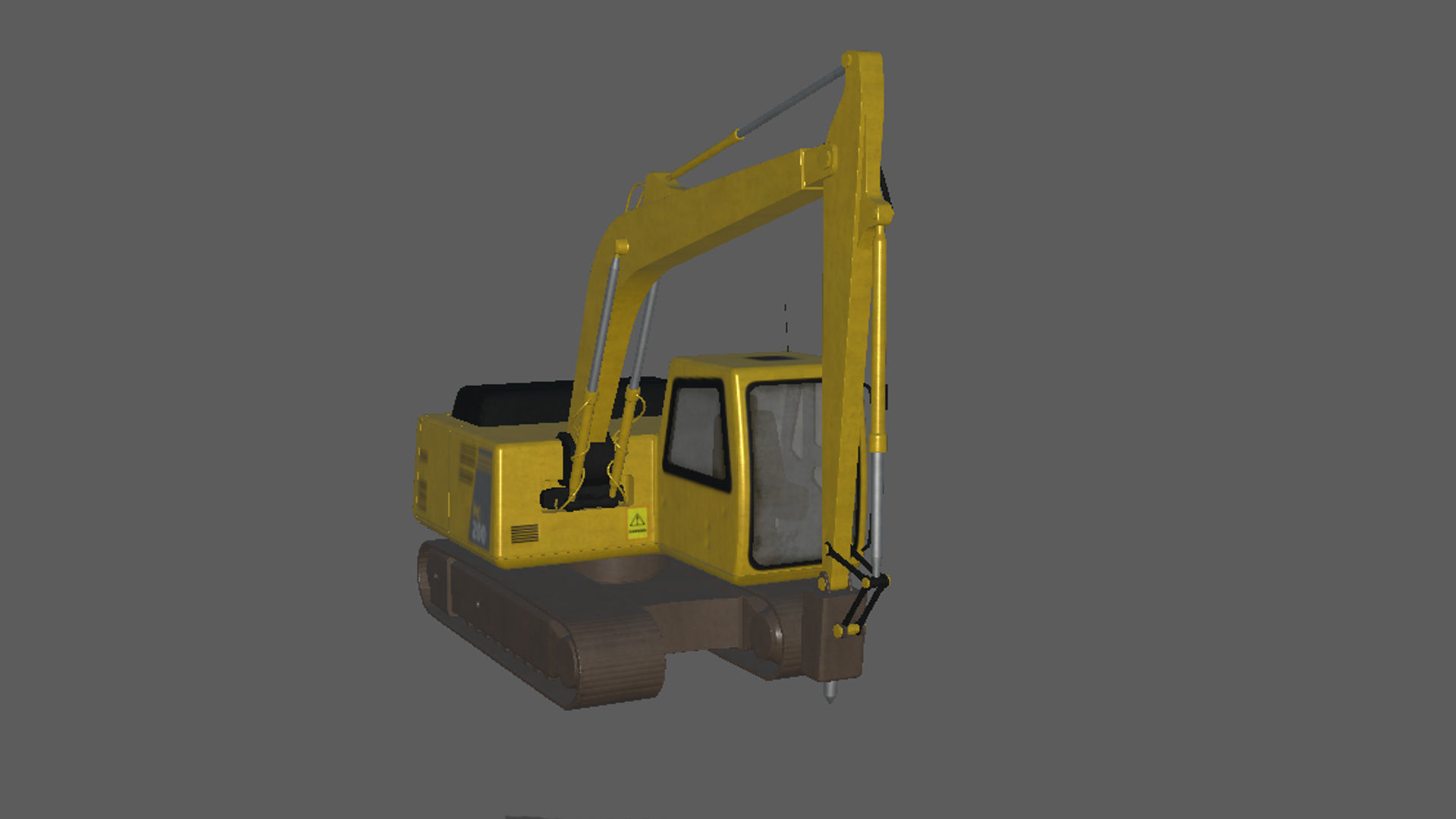 3D model Diggers honda excavator VR / AR / low-poly | CGTrader