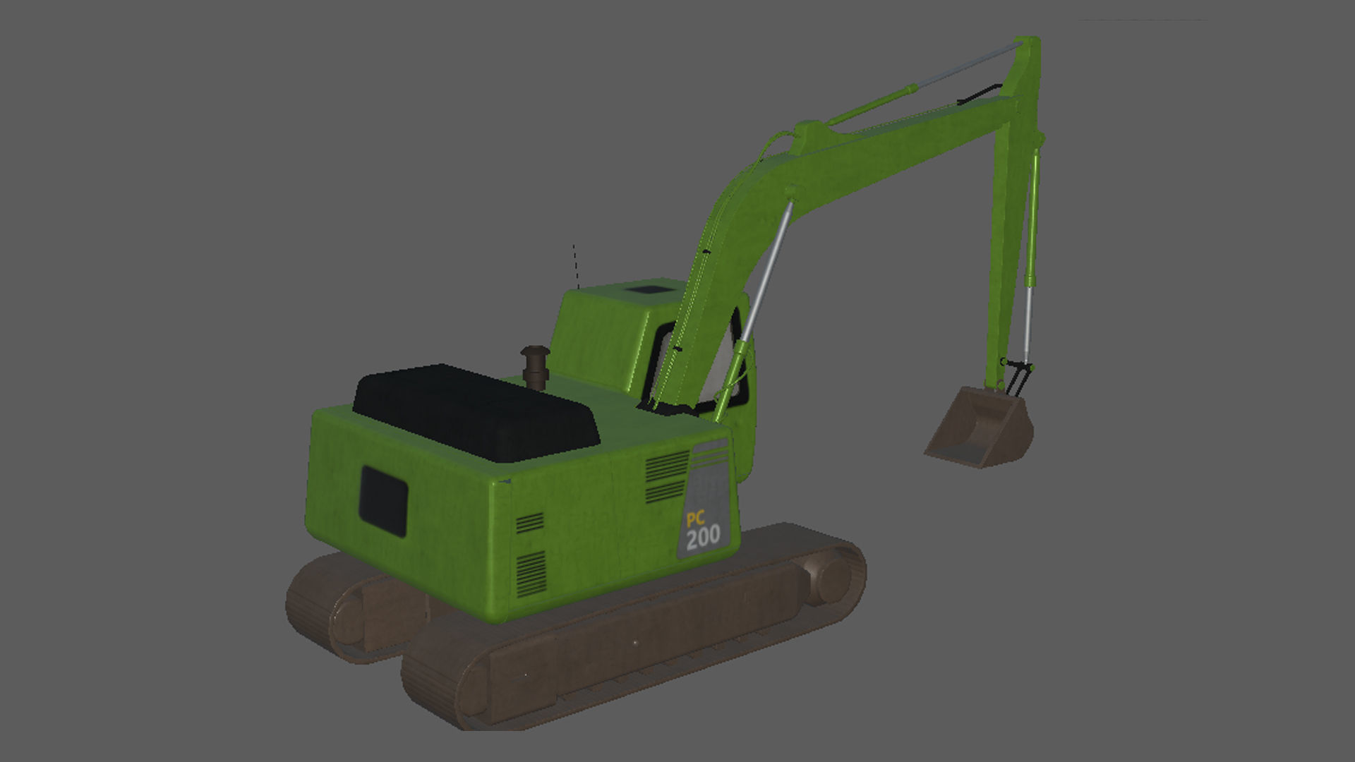 3D model Diggers honda excavator VR / AR / low-poly | CGTrader