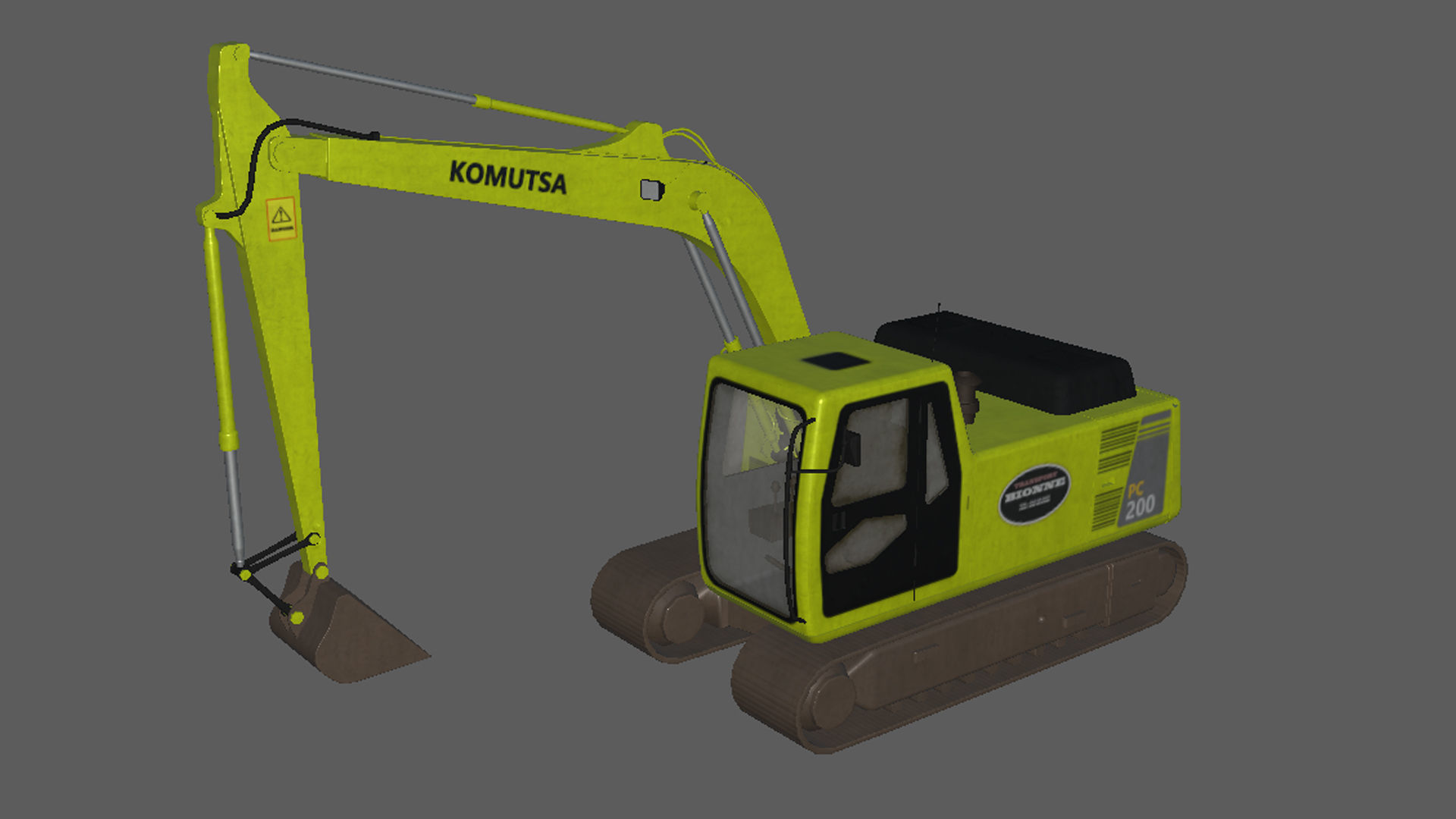 3D model Diggers honda excavator VR / AR / low-poly | CGTrader