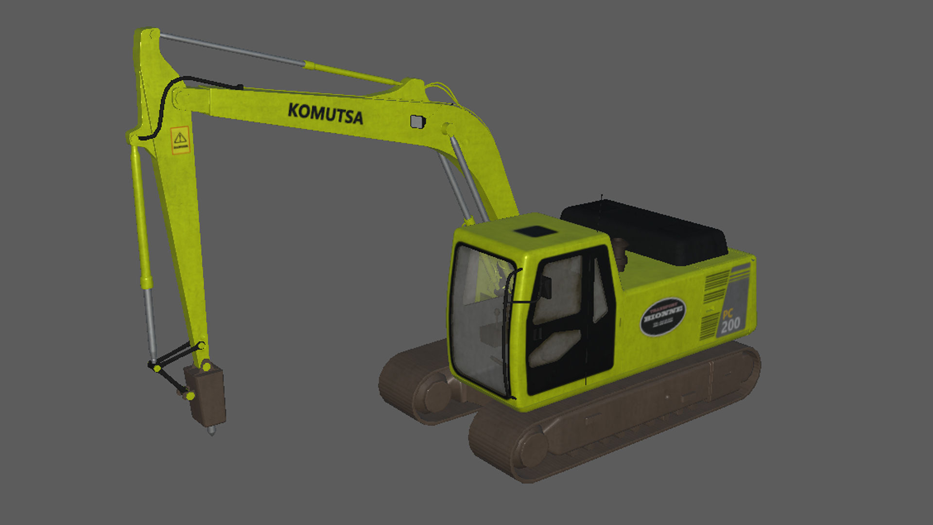3D model Diggers honda excavator VR / AR / low-poly | CGTrader