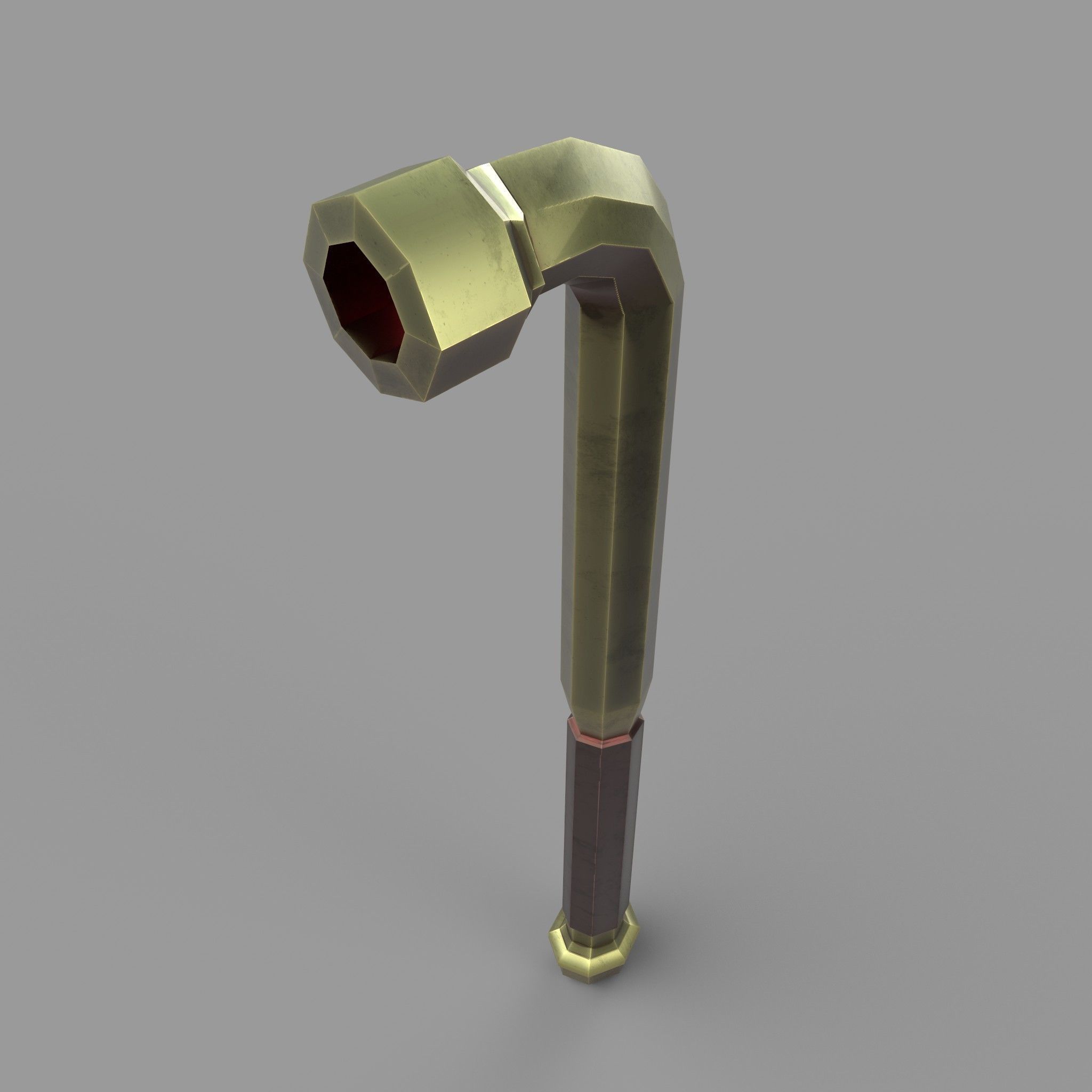 3D model Stylized Metal Pipe VR / AR / low-poly | CGTrader