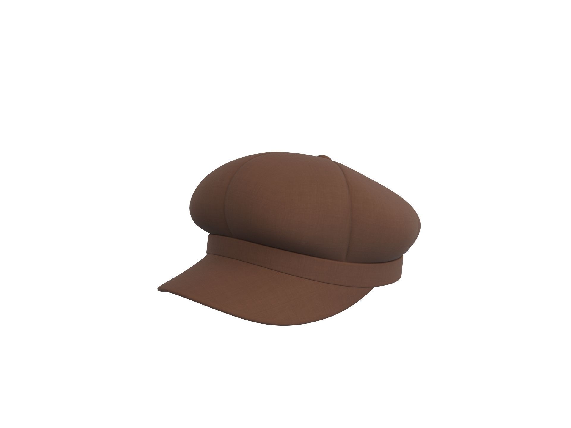 Poor Boy Hat 3D model | CGTrader
