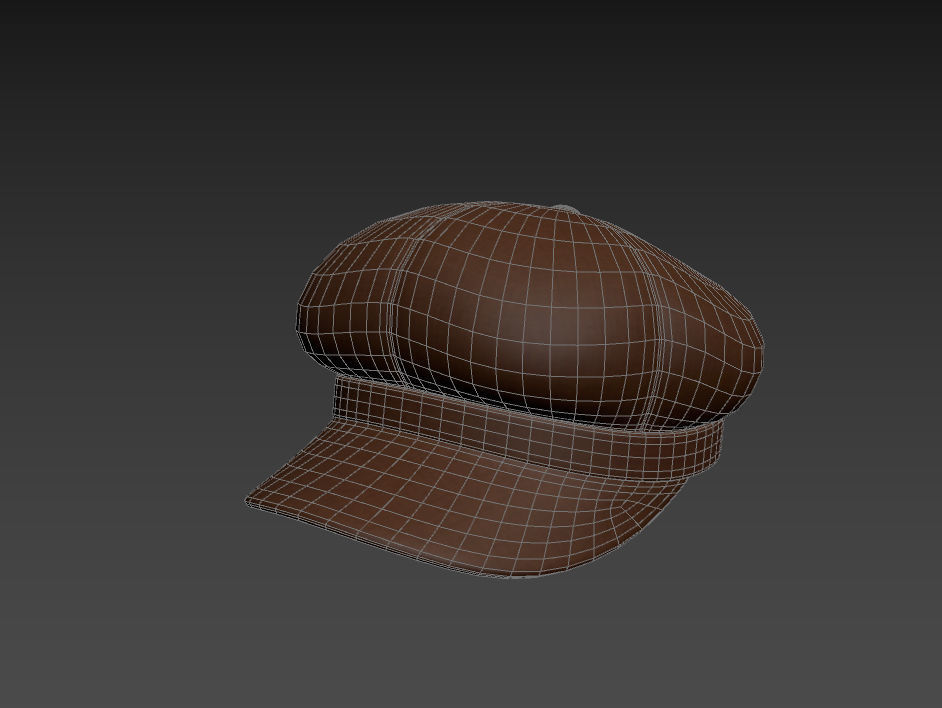 Poor Boy Hat 3D model | CGTrader