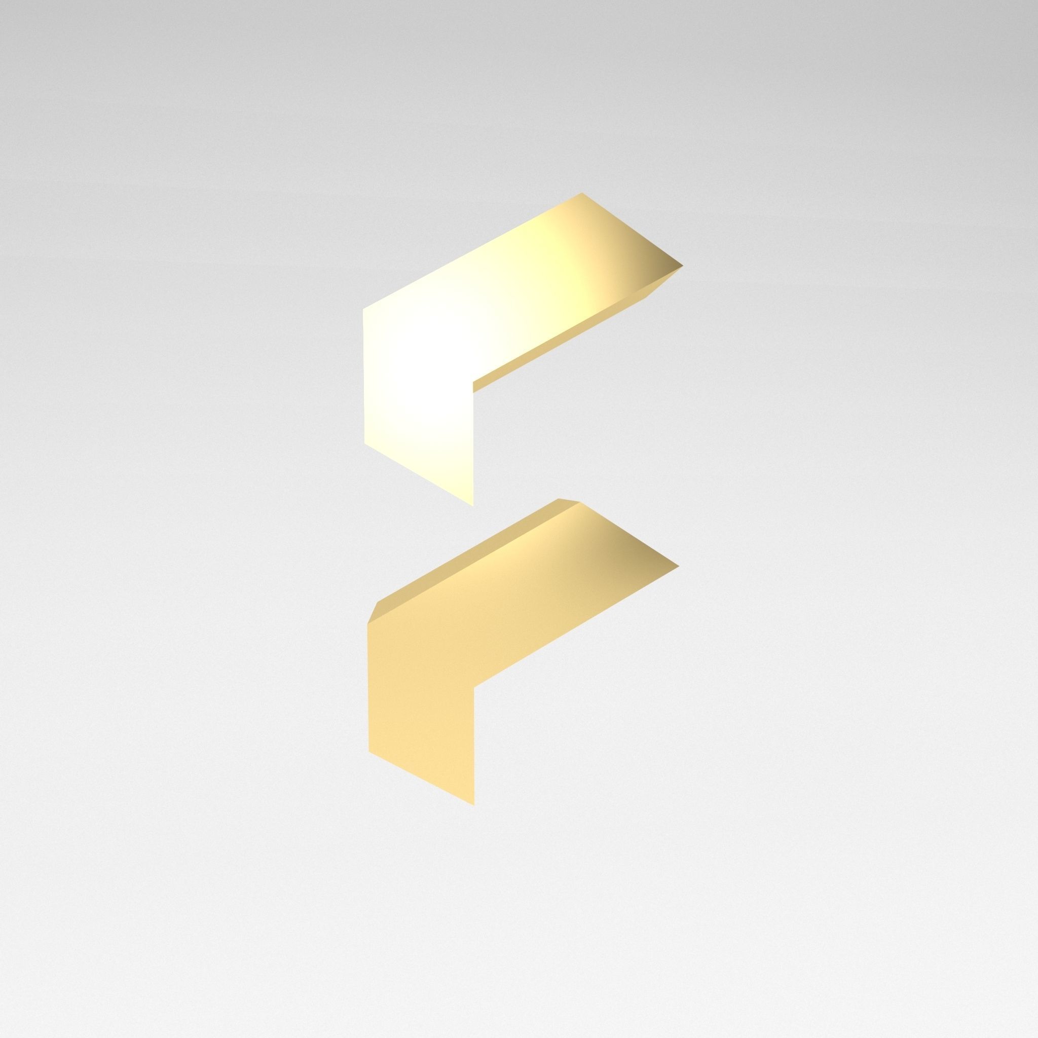 Fractal Design Logo v1 005 free VR / AR / low-poly 3D model | CGTrader