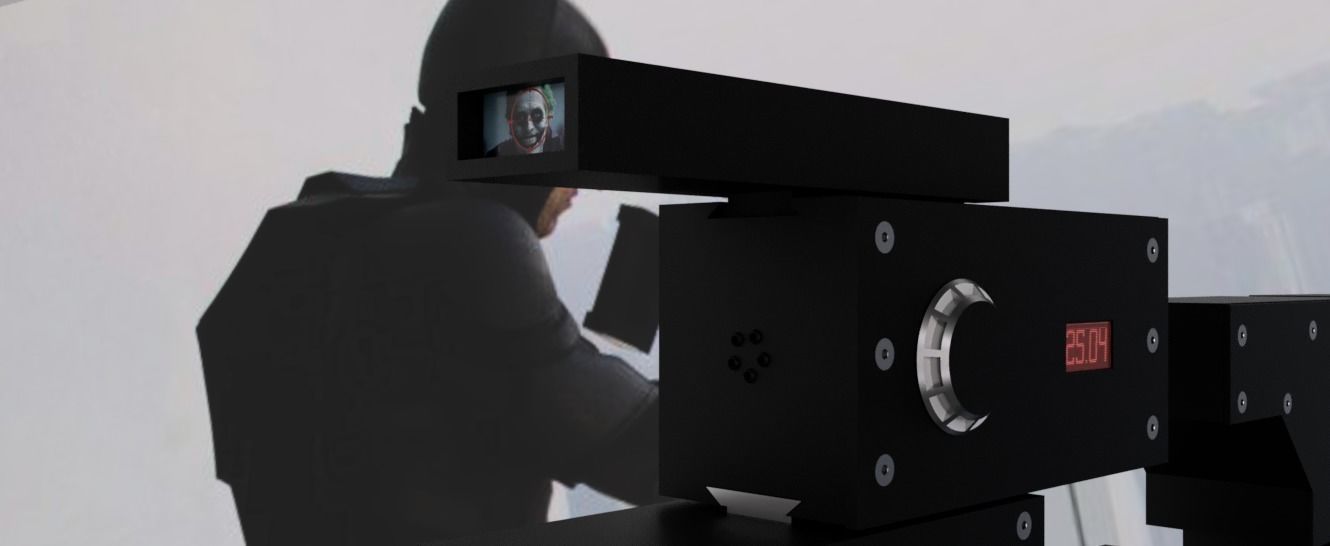 The Dark Knight Sticky Bomb Rifle 3D model 3D printable | CGTrader