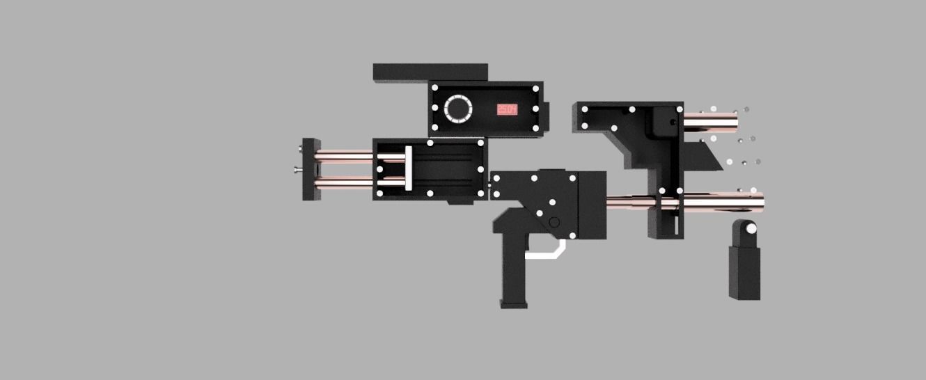The Dark Knight Sticky Bomb Rifle 3D model 3D printable | CGTrader