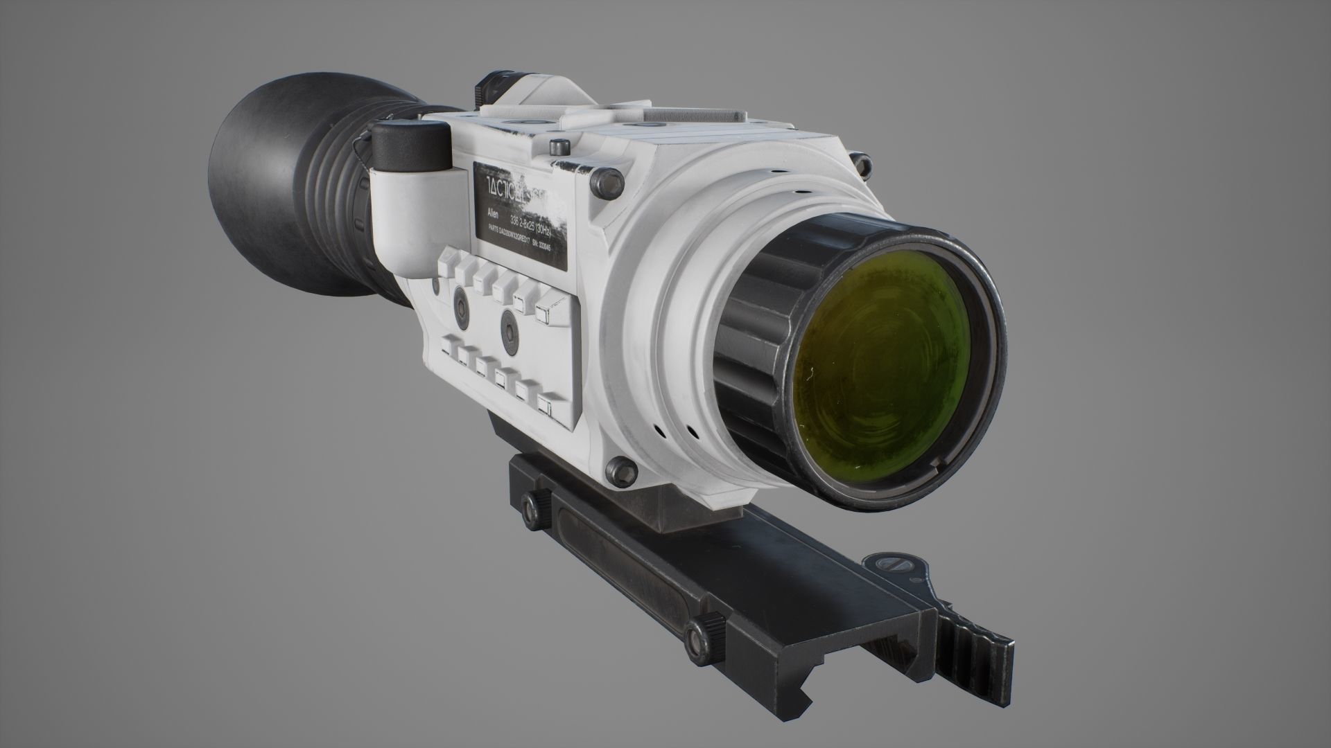3D model Thermal Sight - FPS Gun Attachment for Unreal Engine VR / AR ...