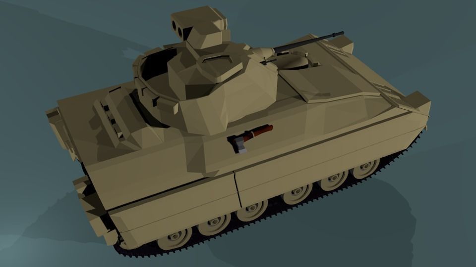 M3 Bradley 3D model | CGTrader