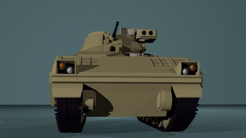 M3 Bradley 3D model | CGTrader