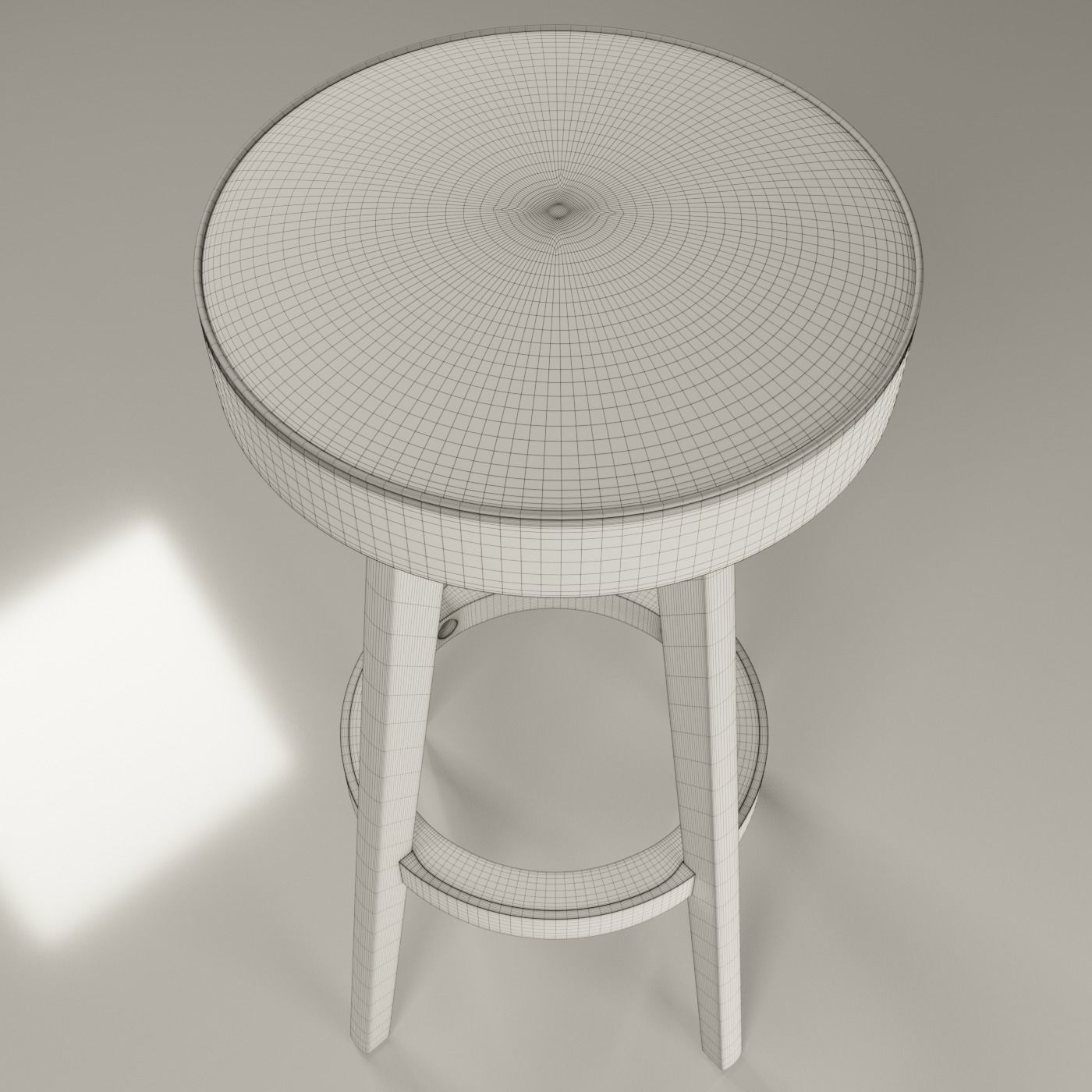 Bar stool free 3D model | CGTrader