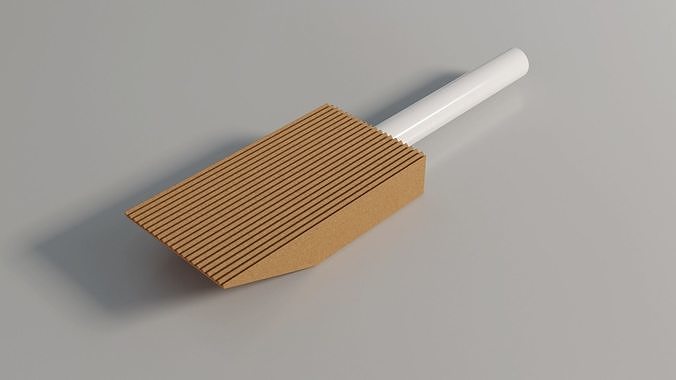 3D model 3D Printed Gnocchi Paddle VR / AR / low-poly | CGTrader