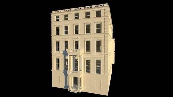 Robb House Model 3D model | CGTrader