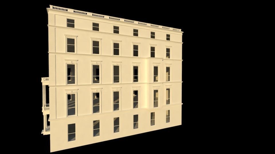 Robb House Model 3D model | CGTrader