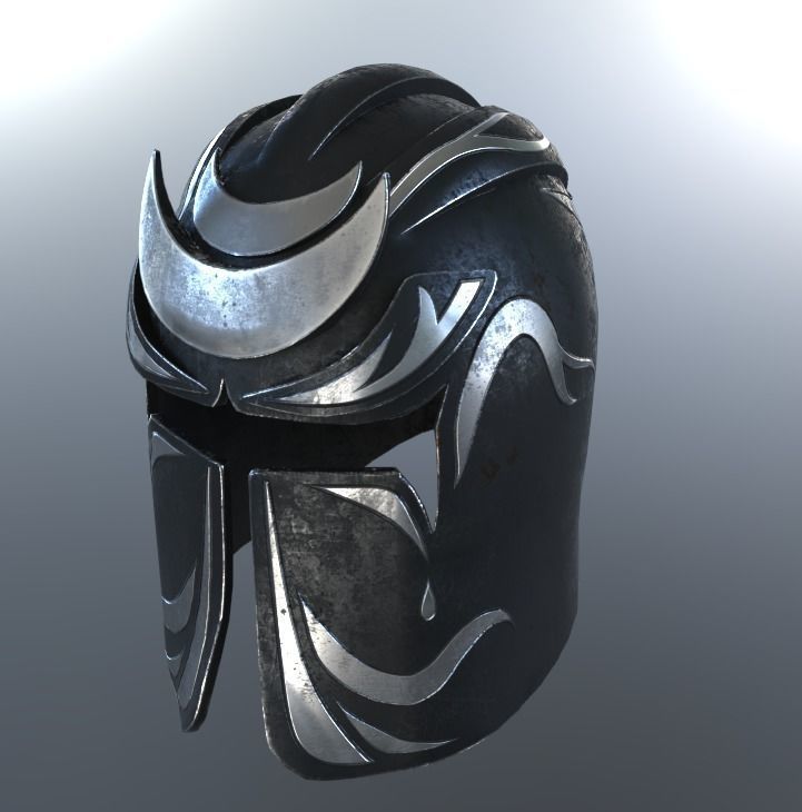 3D model Moon helmet VR / AR / low-poly | CGTrader