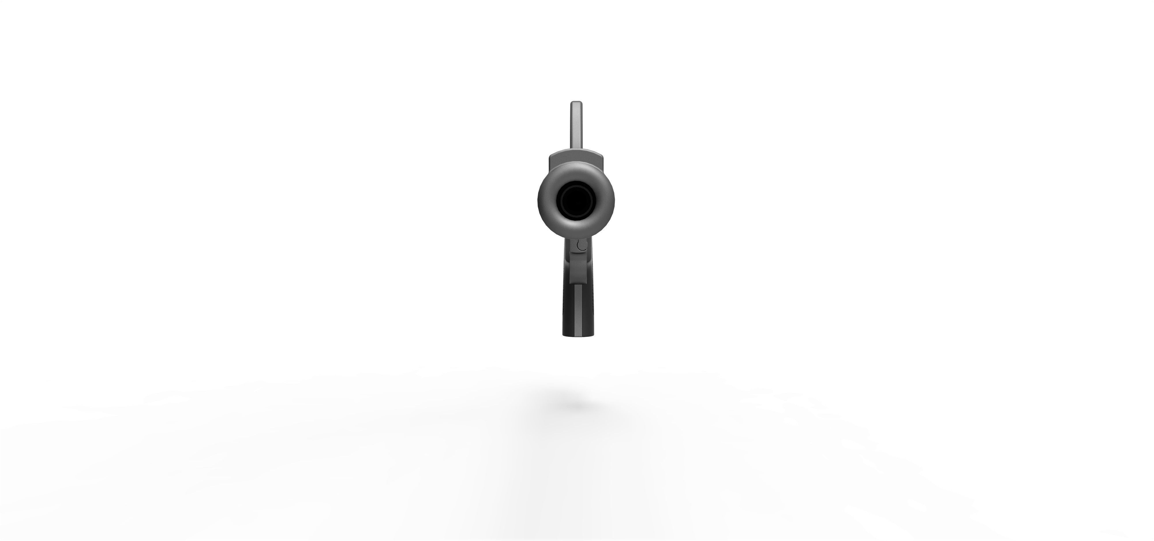 Long barrel revolver of Joker from the movie Batman 1989 3D model ...