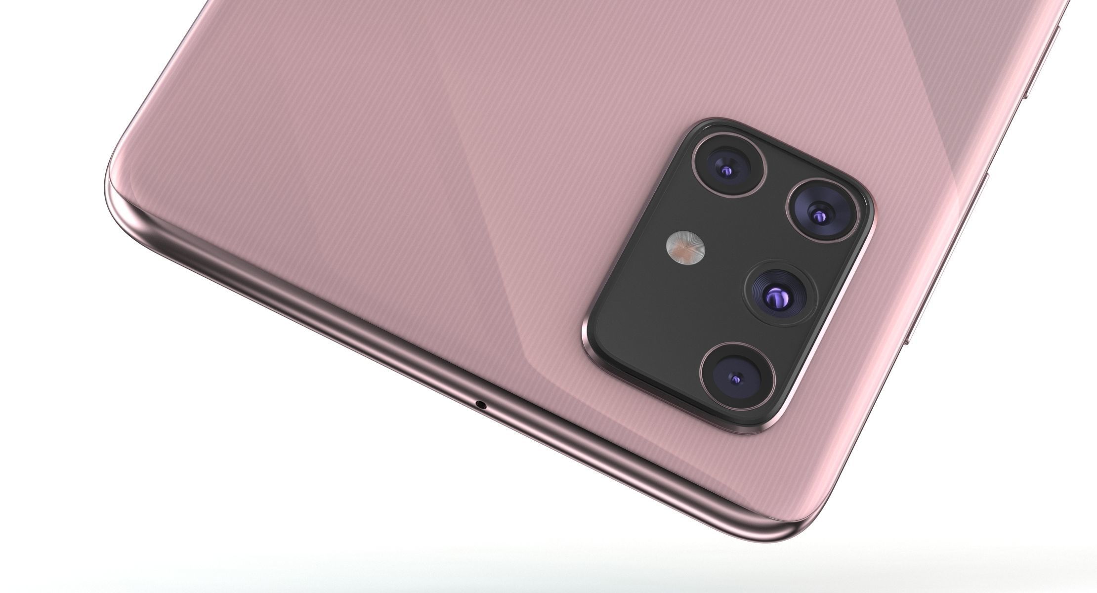 Samsung Galaxy A71 Prism Crush Pink 3D model | CGTrader