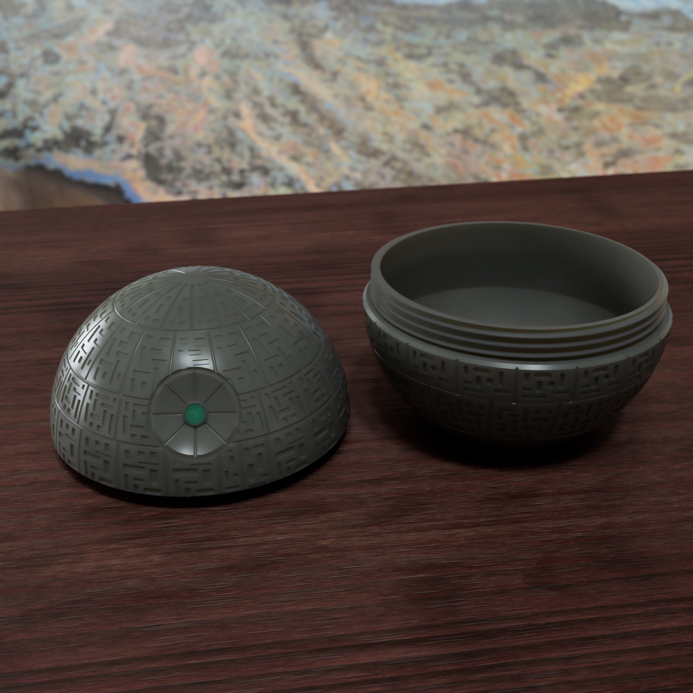 star wars death star 3D model 3D printable | CGTrader