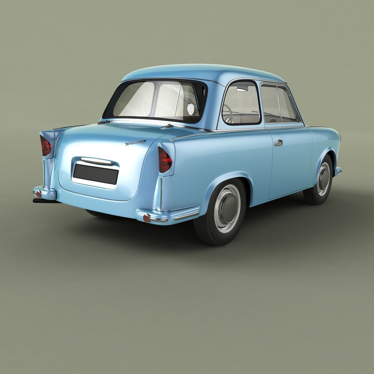 Trabant P50 3D model | CGTrader
