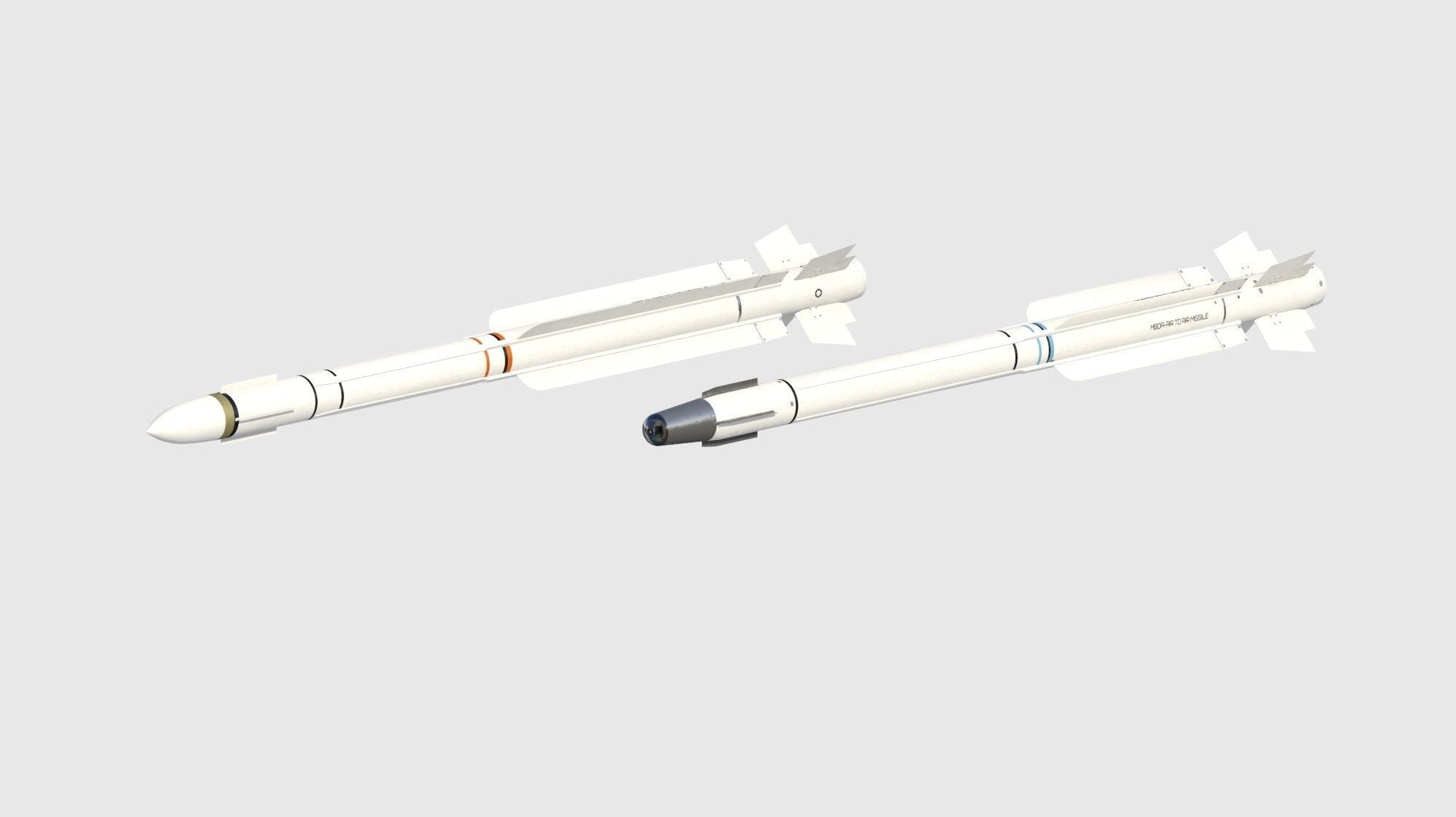 MBDA Mica missiles 3D model | CGTrader