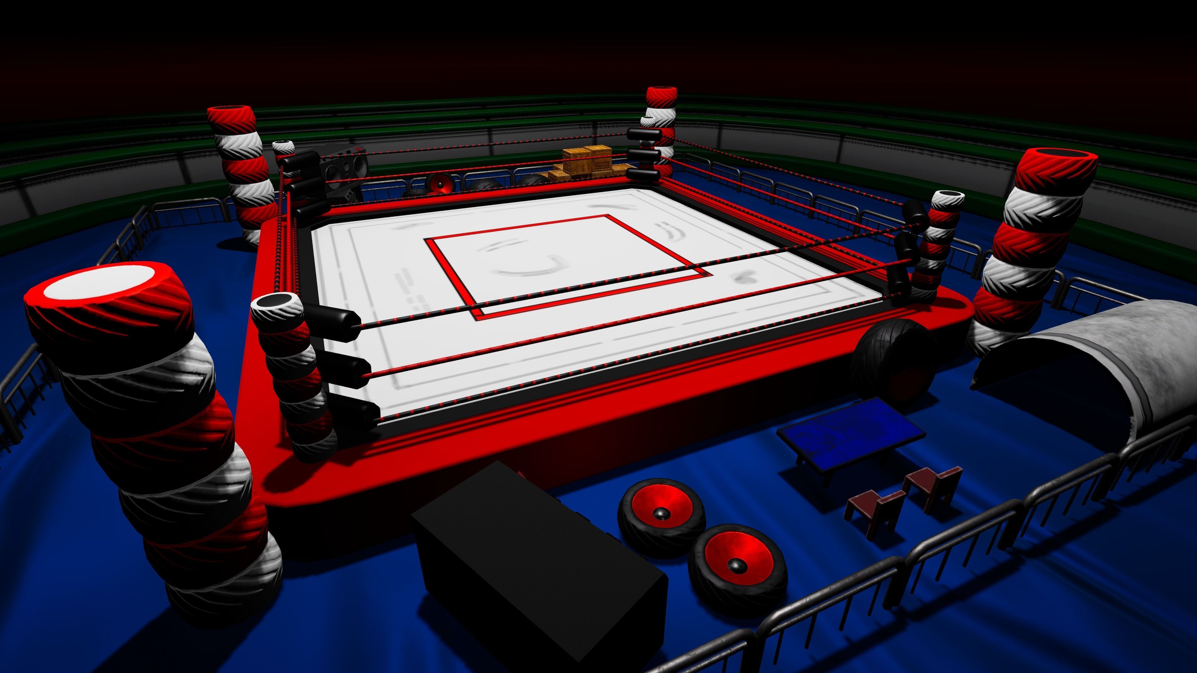 3D model Mini Arena VR / AR / low-poly | CGTrader