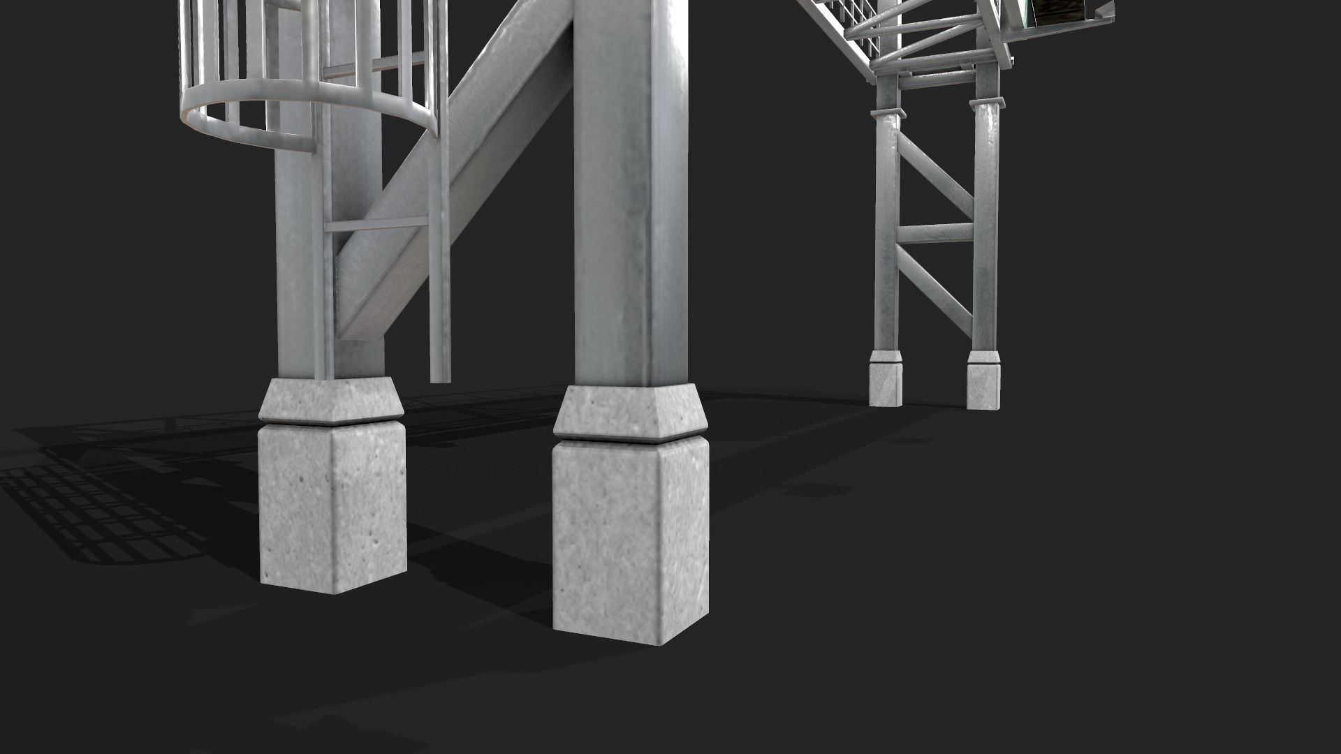 Gantry Sign 3D model | CGTrader