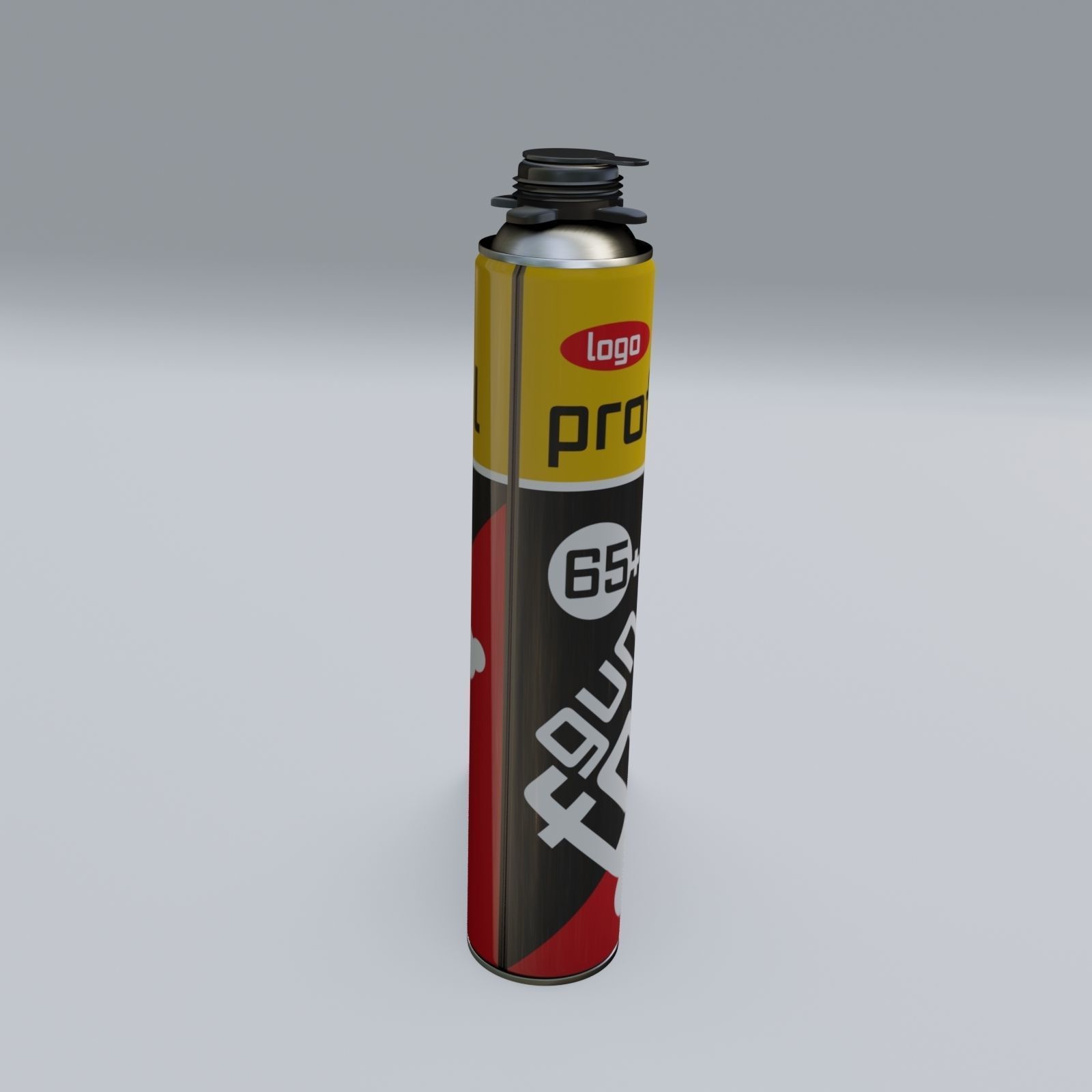 Gun pur foam 3D model | CGTrader