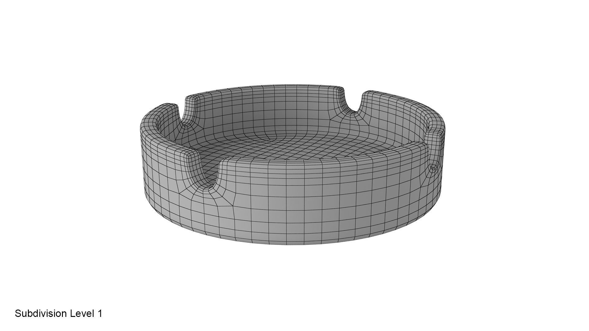 Ashtray 3D model | CGTrader