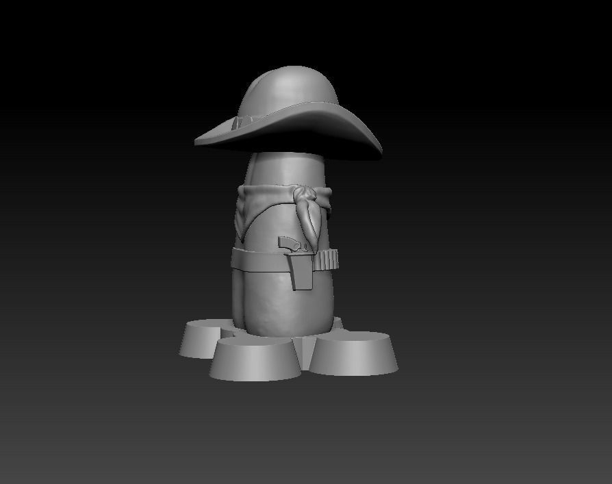 Jebediah Springfield Tongue From The Simpsons 3D model 3D printable ...