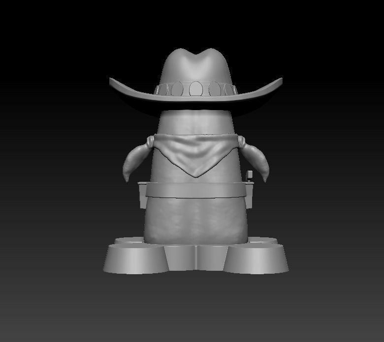 Jebediah Springfield Tongue From The Simpsons 3D model 3D printable ...
