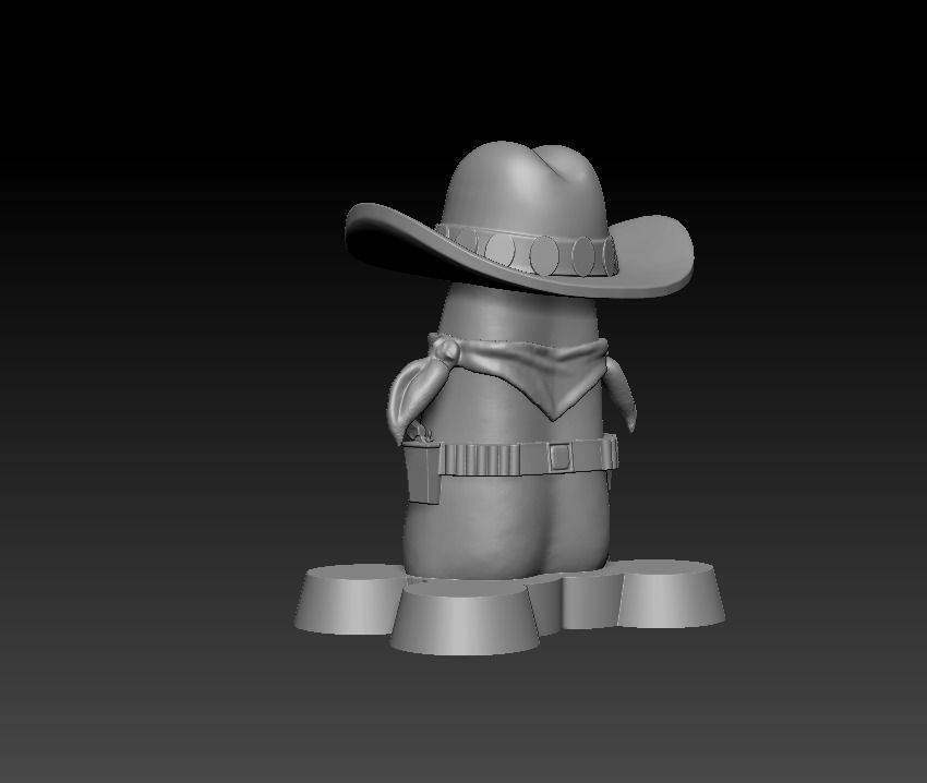 Jebediah Springfield Tongue From The Simpsons 3D model 3D printable ...