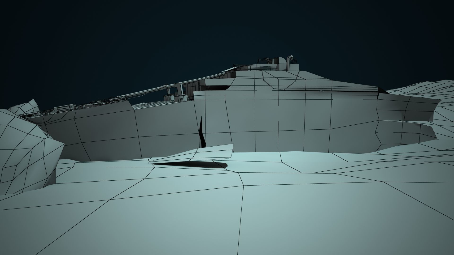 3D model Titanic Wreck VR / AR / low-poly | CGTrader