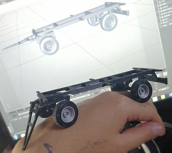 Trailer 3D model 3D printable | CGTrader