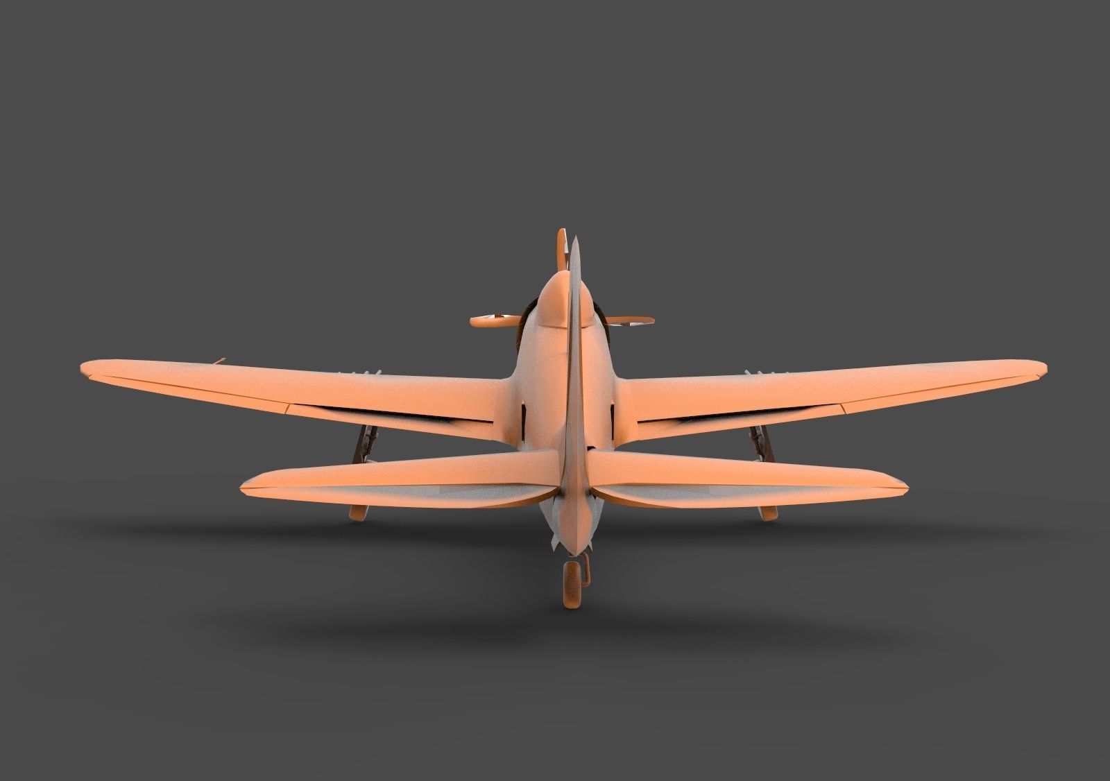 P-47 Thunderbolt 3D model 3D printable | CGTrader