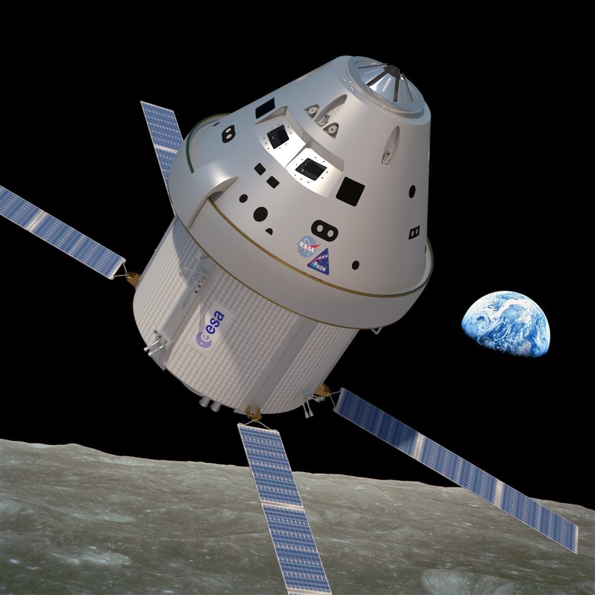 Nasa Orion Space Craft 3D model | CGTrader